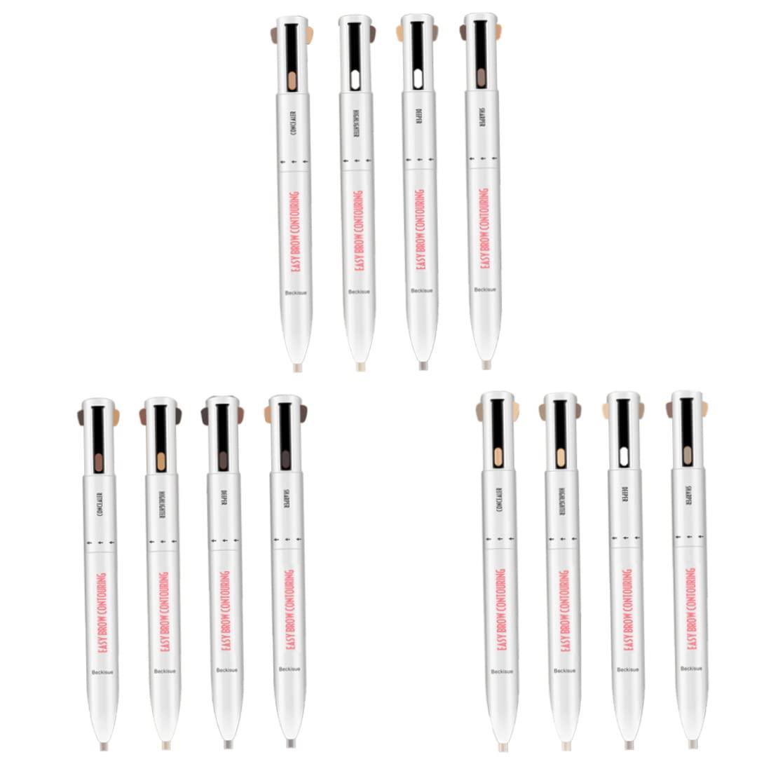 4-in-1 Eyebrow Contour Pen - Long Lasting Defining & Highlighting ...