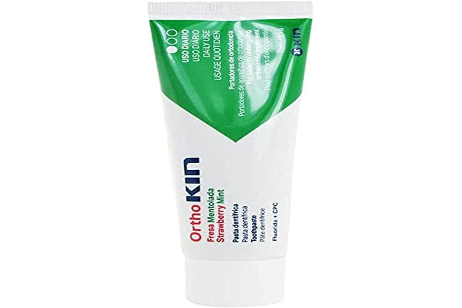 Buy Ortho Kin Toothpaste for Orthodontic Braces - Alcohol-Free & CPC ...