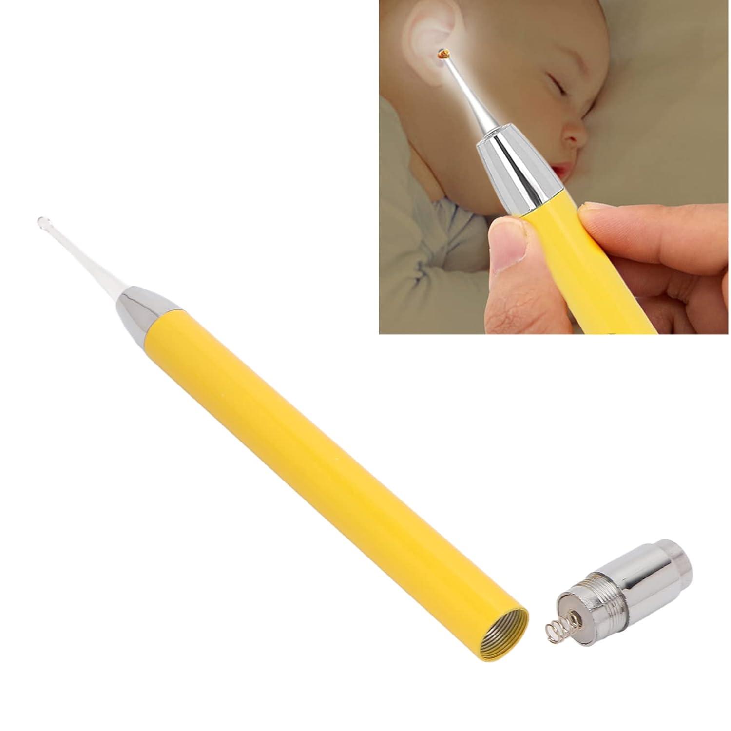 Lighted Silicone Ear Wax Spoon | Earpick Tool for Ear Cleaning | Buy ...