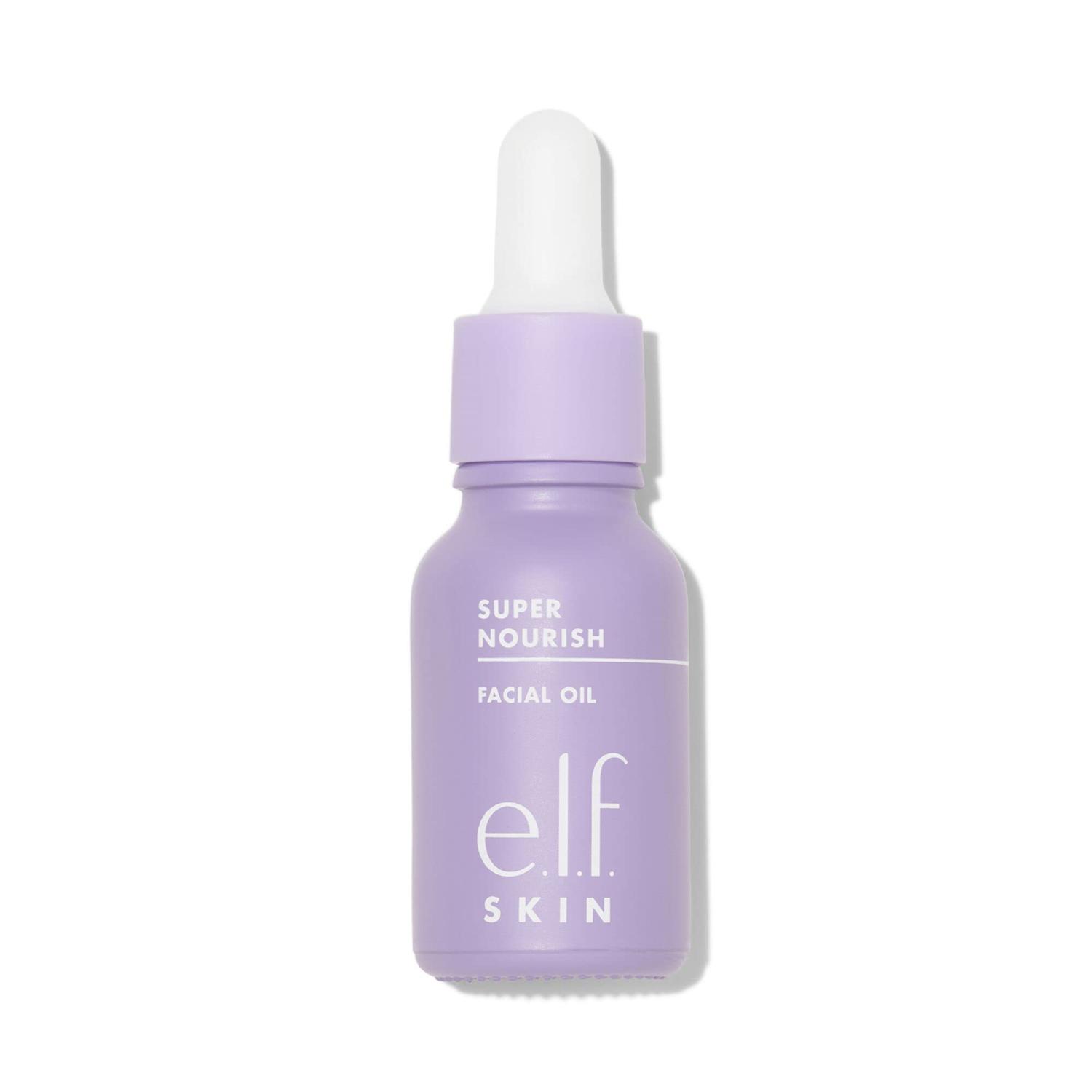 e.l.f. SKIN SuperNourish Facial Oil - Lightweight Vegan Formula for ...