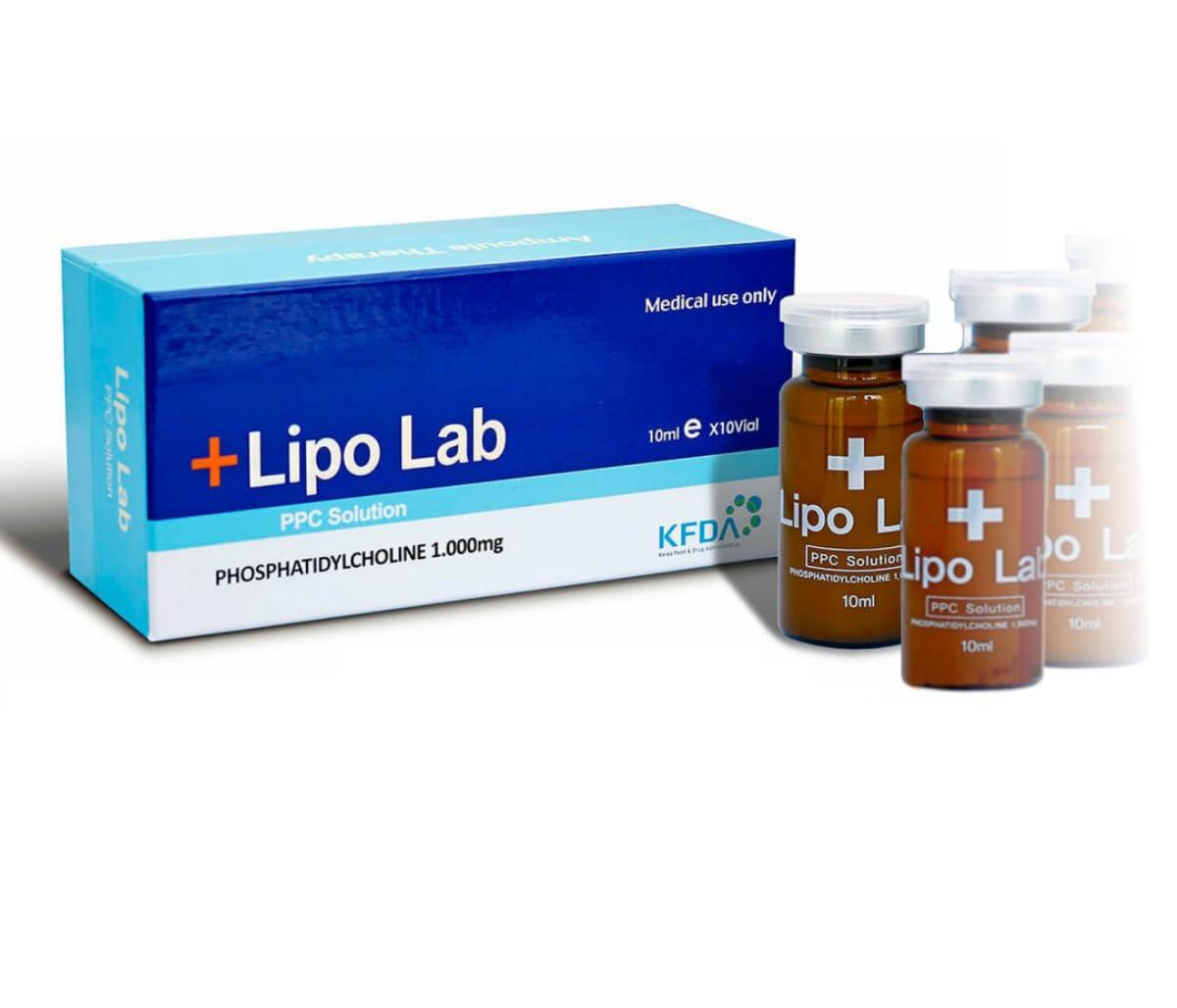 LipoLabMAX Kit | Cellulite & Fat Dissolver 10x10mL Vials | Targeted Fat ...