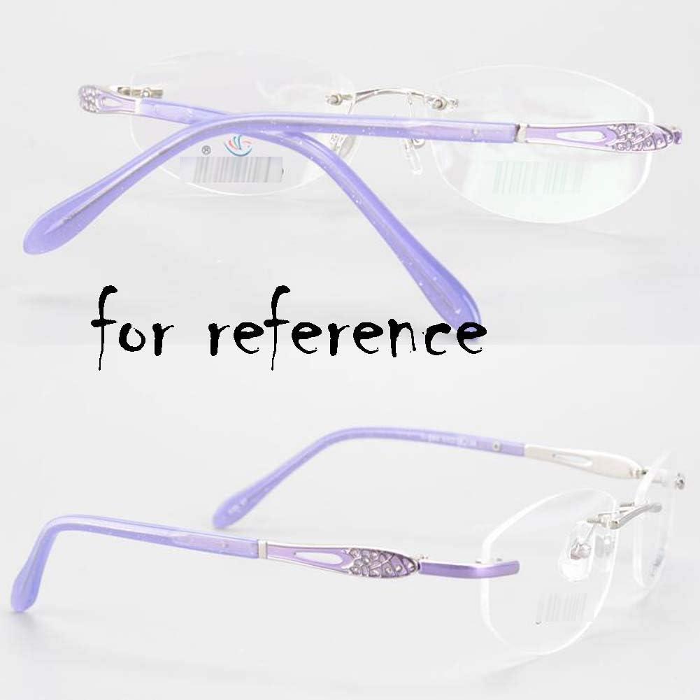 NHEISSCF Rhinestone Eyeglass Temples - Purple Replacement Temple Legs ...