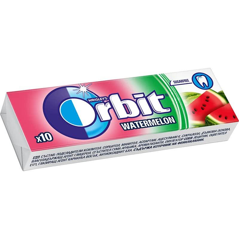 2 Full Packs of WRIGLEY'S Orbit Chewing Gum (60 Single Packs ...