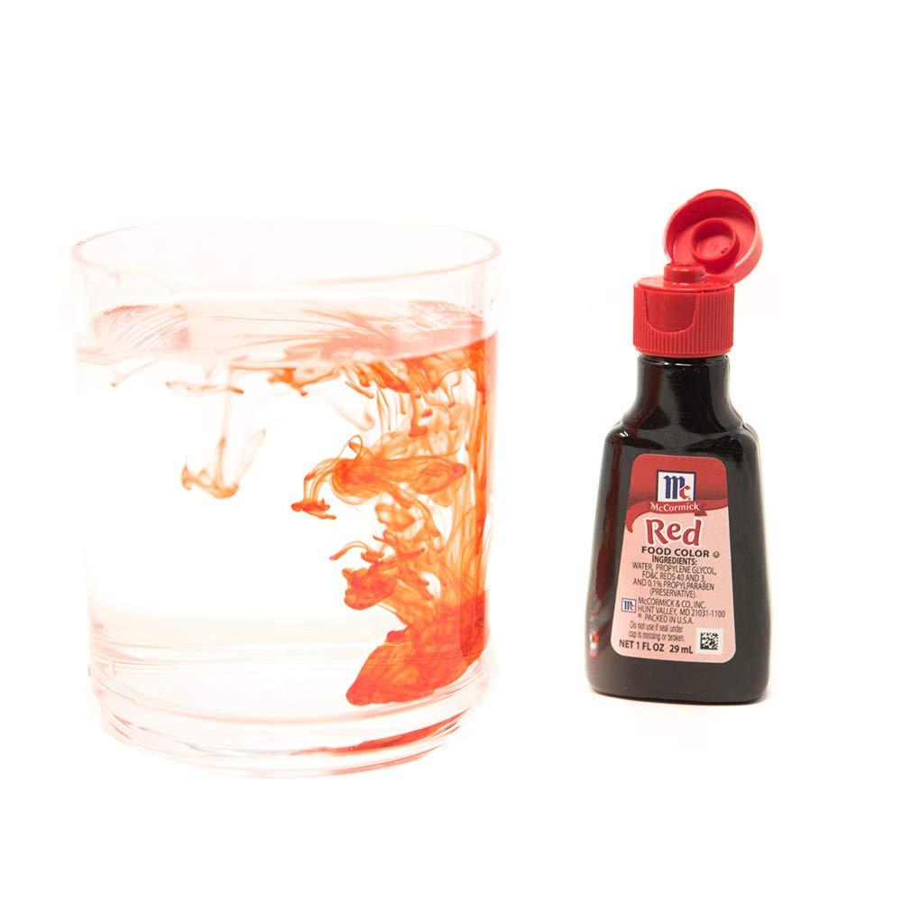 McCormick Red Food Color 1 fl oz - Vibrant Natural Coloring for Baking ...