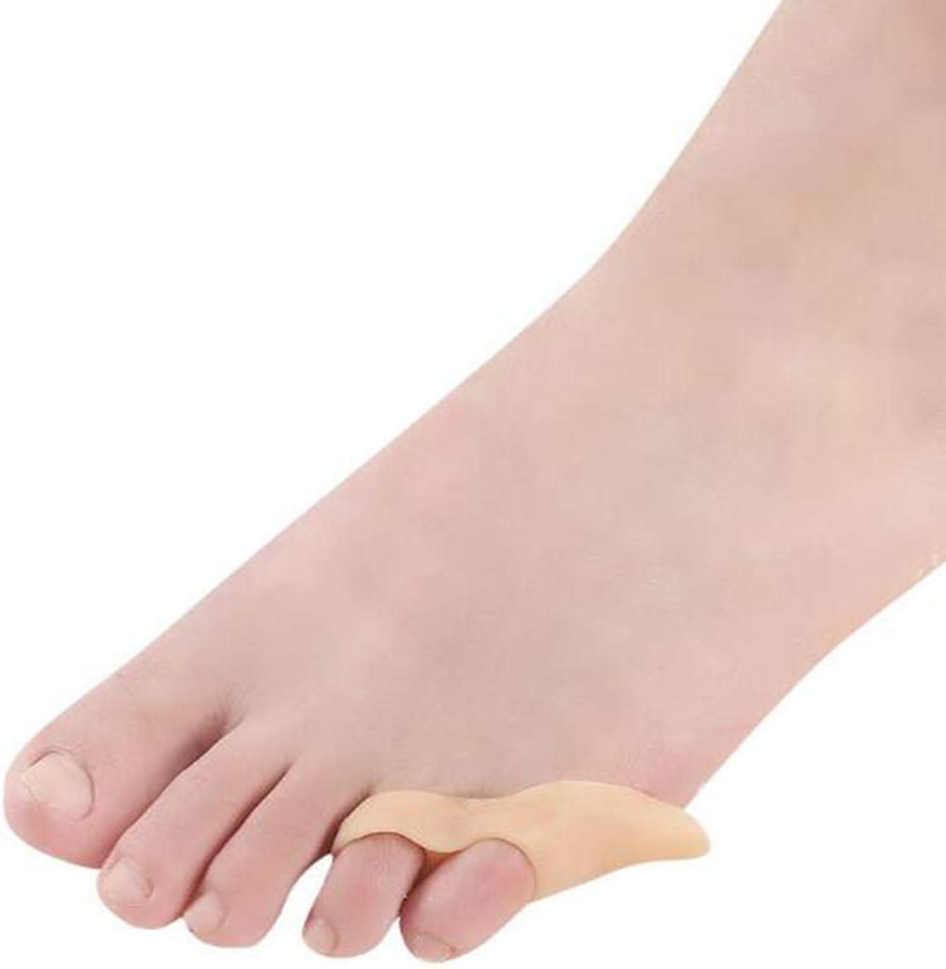 Pinky Toe Bunionette Corrector - 10 PCS Silicone Double-Loop Toe ...