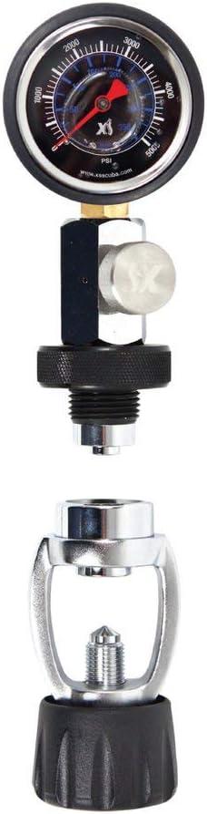 XS Scuba Deluxe Tank Pressure Checker - Yoke/DIN | Dive Essentials ...