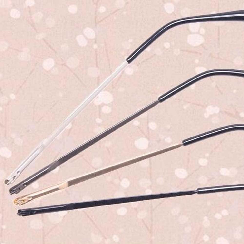 DeeboW Replacement Temples for Glasses - Matte Black Plastic Temples (1 ...