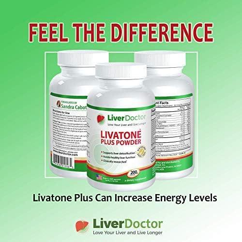 Livatone Plus Powder 200gm - Liver Cleanse & Detox with Milk Thistle ...