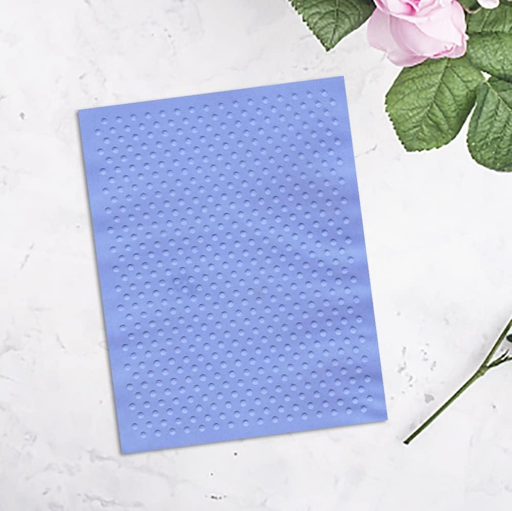 3-D Textured Impressions Dots Embossing Folder - Plastic Template for ...
