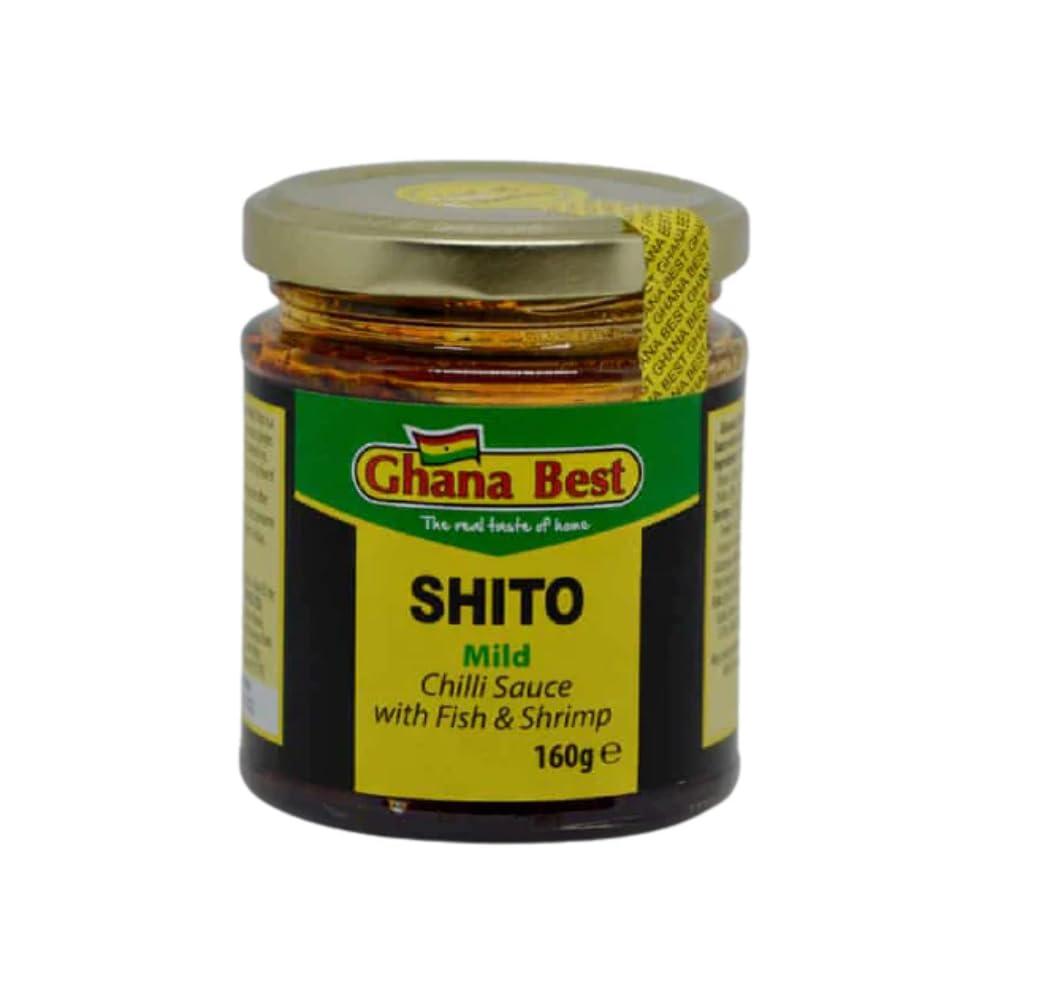 Ghana Best Shito Mild 160g Box of 12-Fd | Buy Now with Express ...