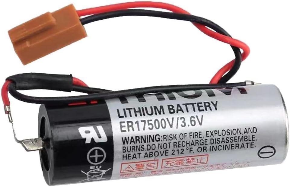 Buy 20 Pack 3.6V ER17500V Battery | PLC CNC Backup Battery 2700mAh ...