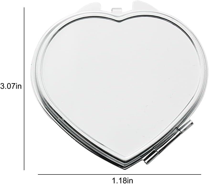 blank compact mirror