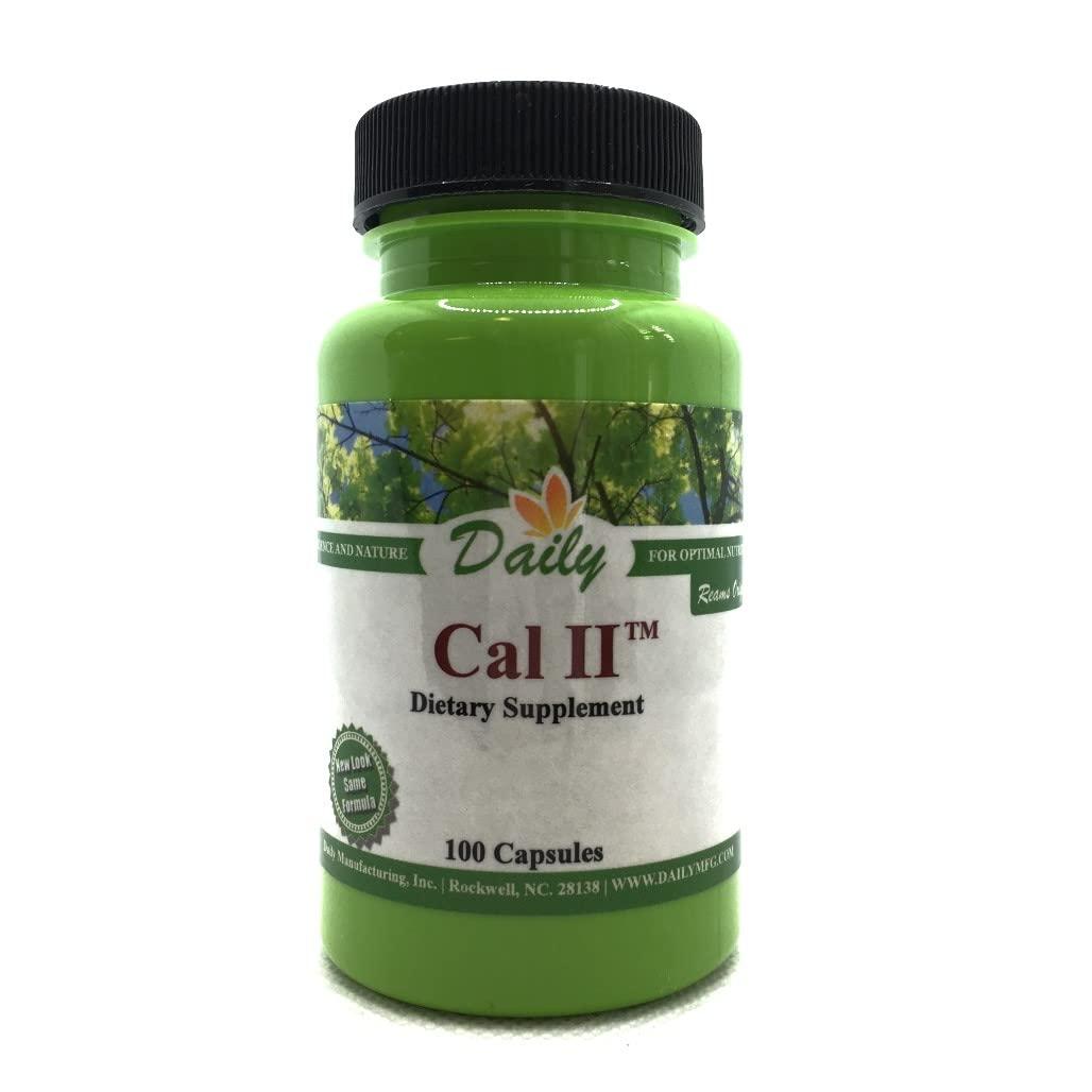 Daily's Cal-II (Reams Formula 100 Vegetarian Capsules)
