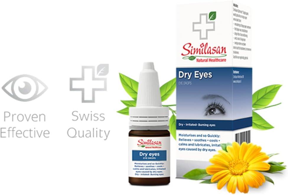 Similasan Dry Eye Drops - Temporary Relief for Dry, Red, Itchy, Burning ...