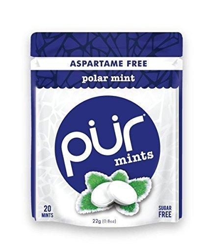 Pur Mints Polar Mints - 2 Pack | 20 Fresh Mints per Pouch ...