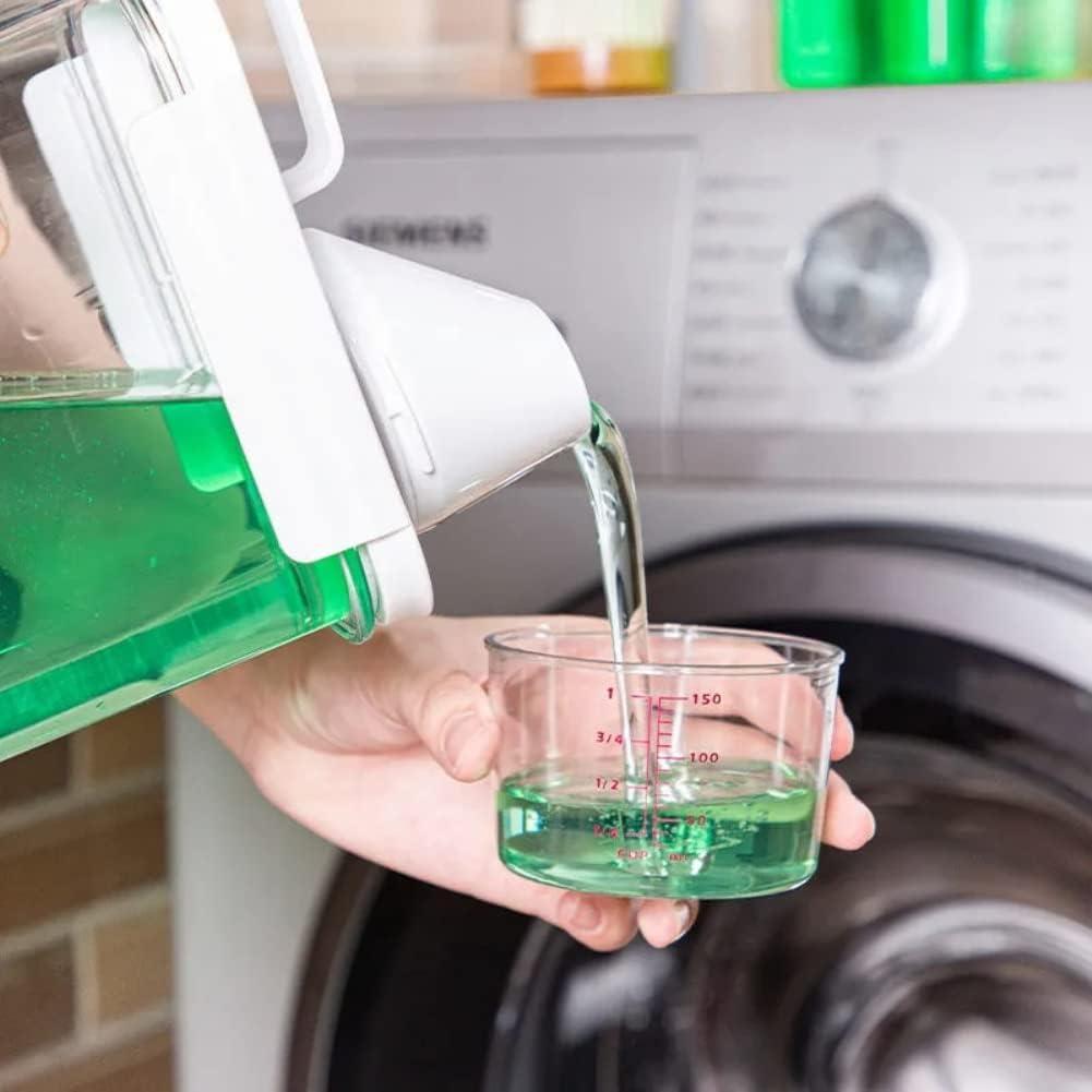 BAISE 1800ml Airtight Laundry Detergent Dispenser with Measuring Cup ...