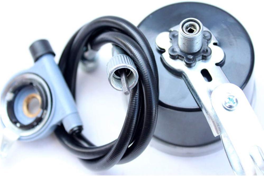 Universal Waterproof Mechanical Bike Speedometer | Black Cycling Odometer