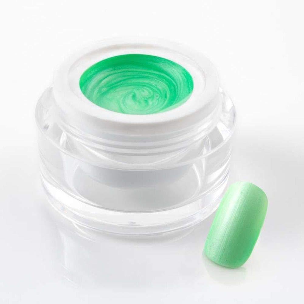 Buy 5 ml Metallic Neon Green Pearl UV Color Gel - Exclusive Color Gel ...