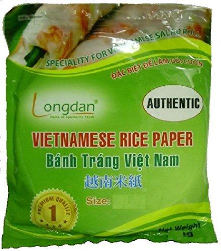 Round Vietnamese Rice Paper 16cm 500g - Summer Roll Skin Wrapper for ...