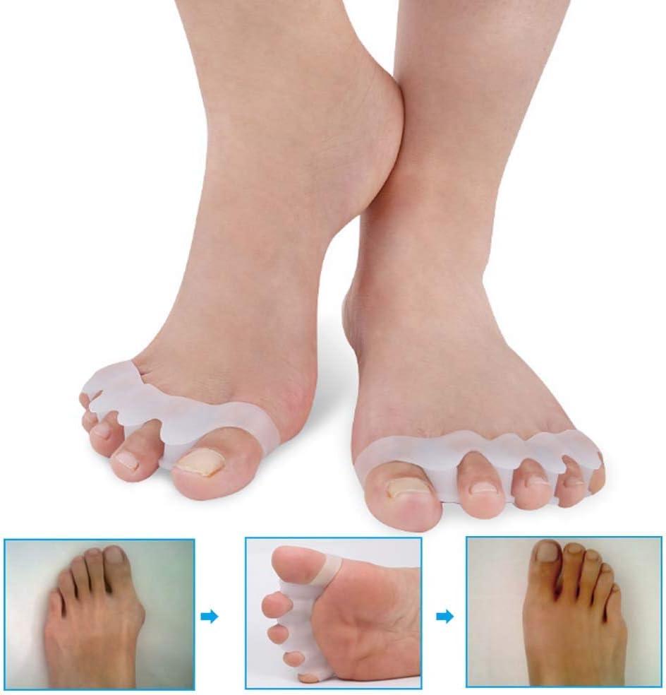 Hammer Toe Corrector & Bunion Relief Separator - One Size with 5 Holes ...