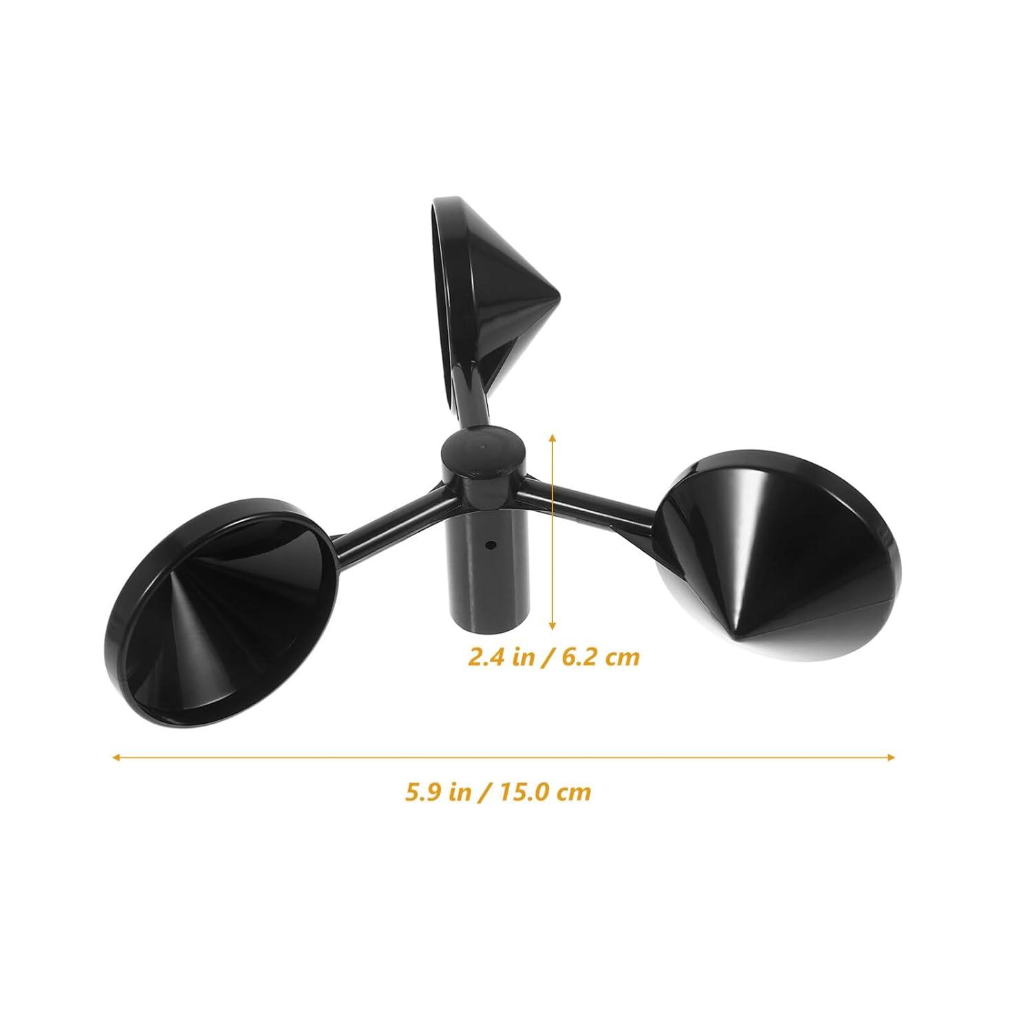 BESPORNBLE 3-Cup Wind Direction Indicator & Anemometer Cover | High ...