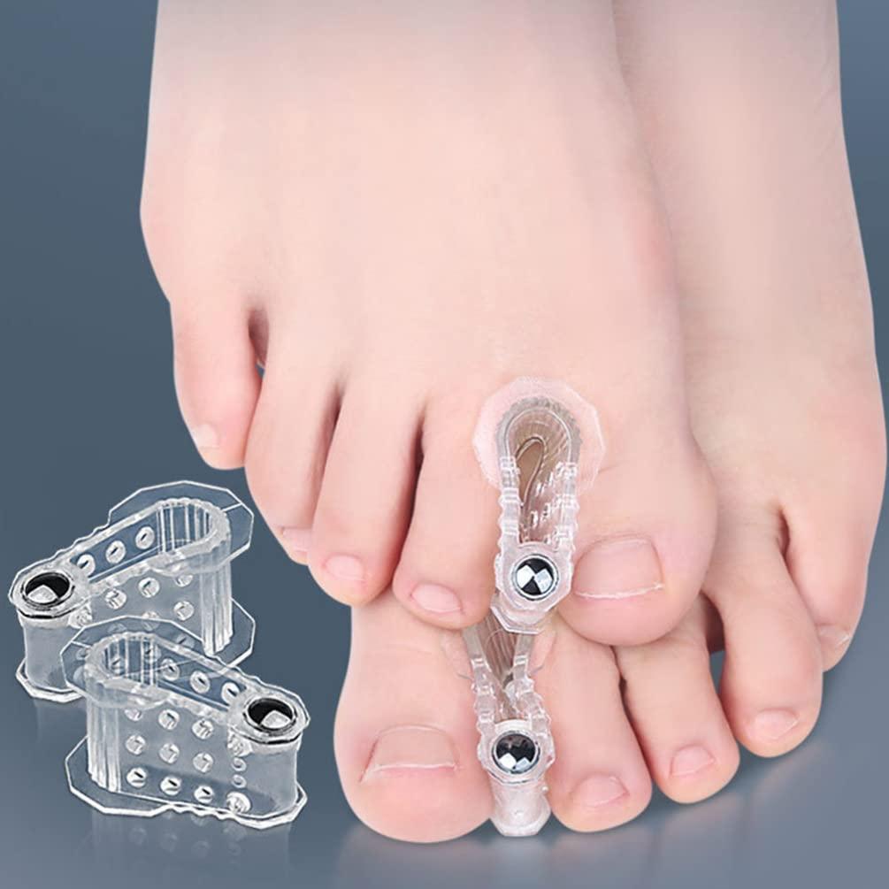 Beavorty Magnet Toe Separators - 4 Pairs for Toe Correction and Hammer ...