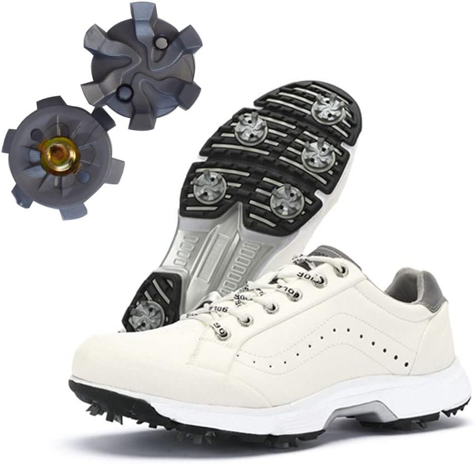 Buy Golf Shoe Spikes - 20 Universal Anti-Slip Spikes + Key for Easy ...