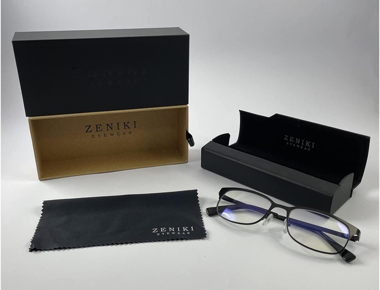 Zeniki Blue Light Blocking Glasses - Reduce Eye Strain, Headaches ...
