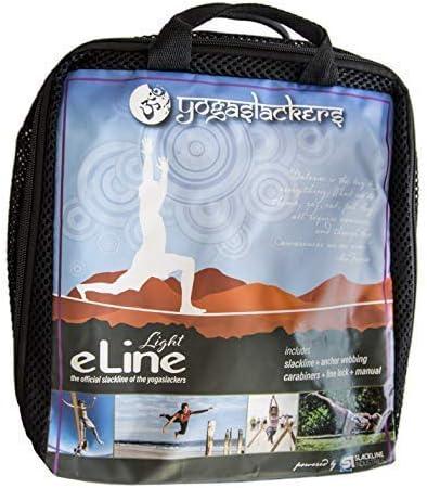 YogaSlackers eLine 50ft Slackline for Yoga and Balance Training with ...