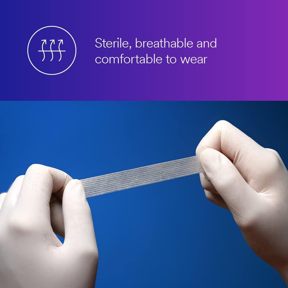 3M Steri-Strip R1546 Adhesive Skin Closures 1/4 x 4 - 10 Strips ...