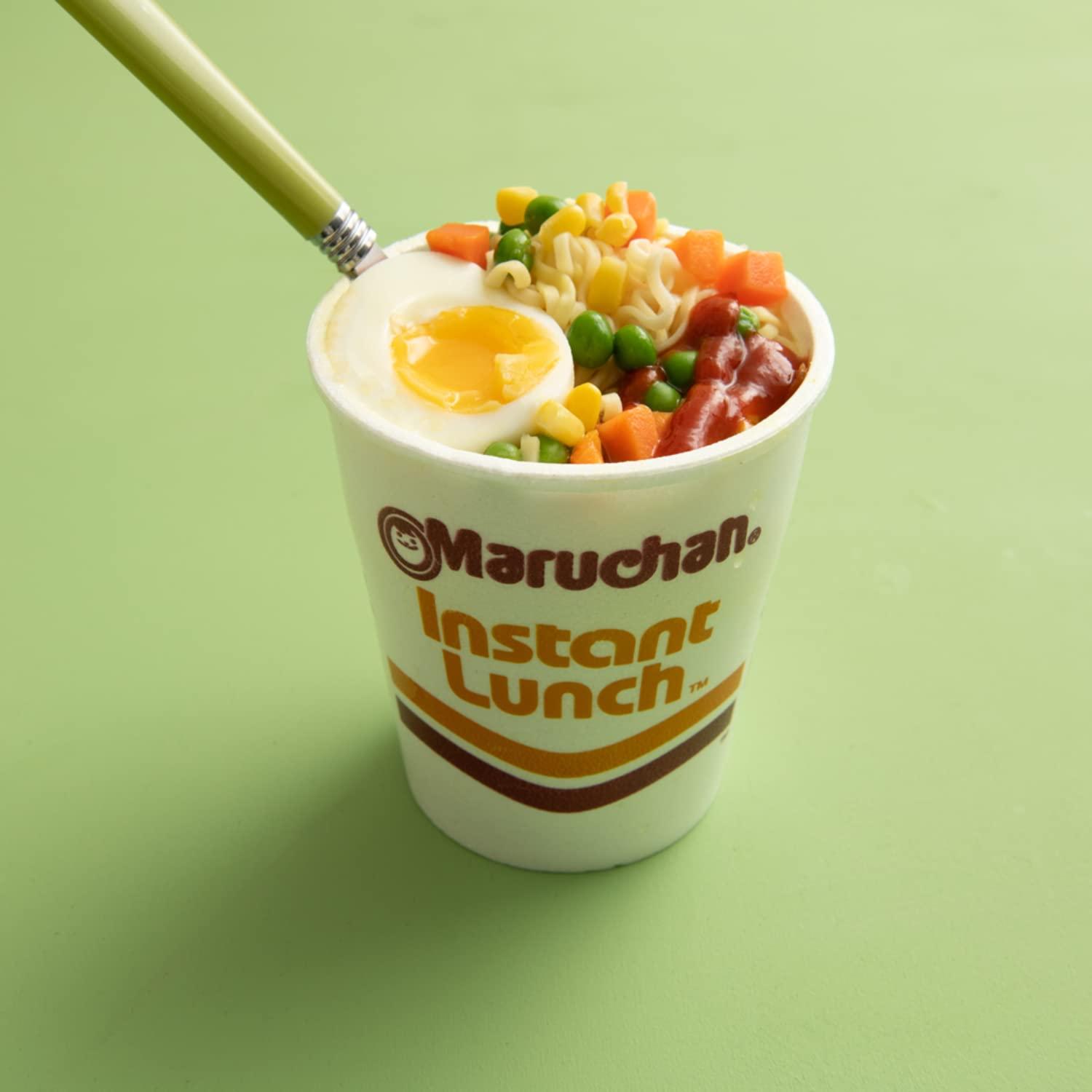 Maruchan Ramen Instant Lunch Variety 5 Flavors (Pack of 12) with By The ...