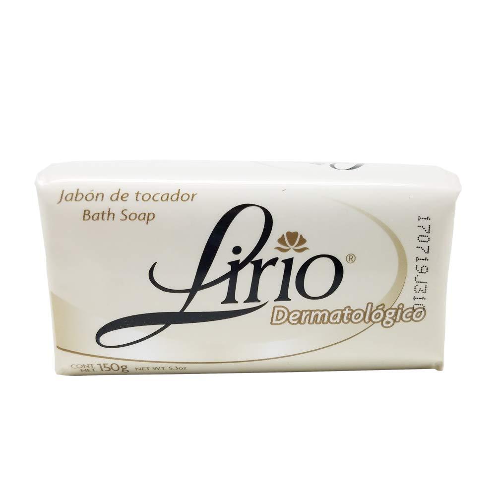 Lirio Dermatologico Glycerin Enriched Antibacterial Bar Soap 5.3 Oz ...