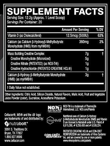 Cellucor M5 Ultimate Post Workout Powder Fruit Punch 8.6oz - Muscle ...