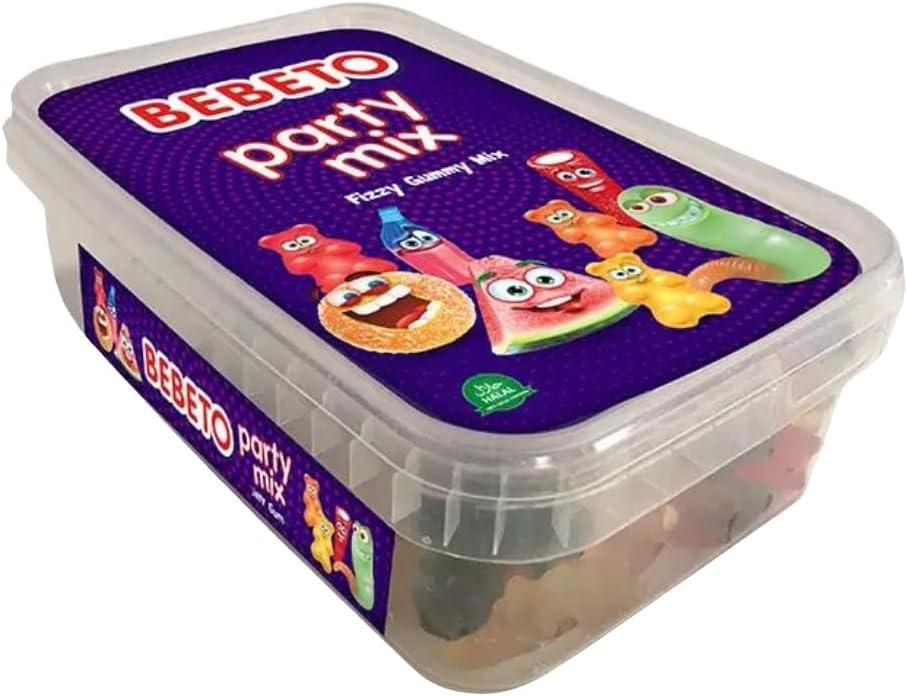 Bebeto Party Mix - Fizzy & Gummy Candy Assortment 400g Each Delicious ...
