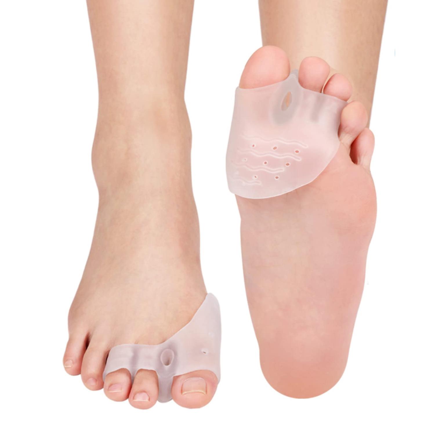 Hallux Valgus Toe Spreader Silicone Bandage - Bunion Correction & Pain ...