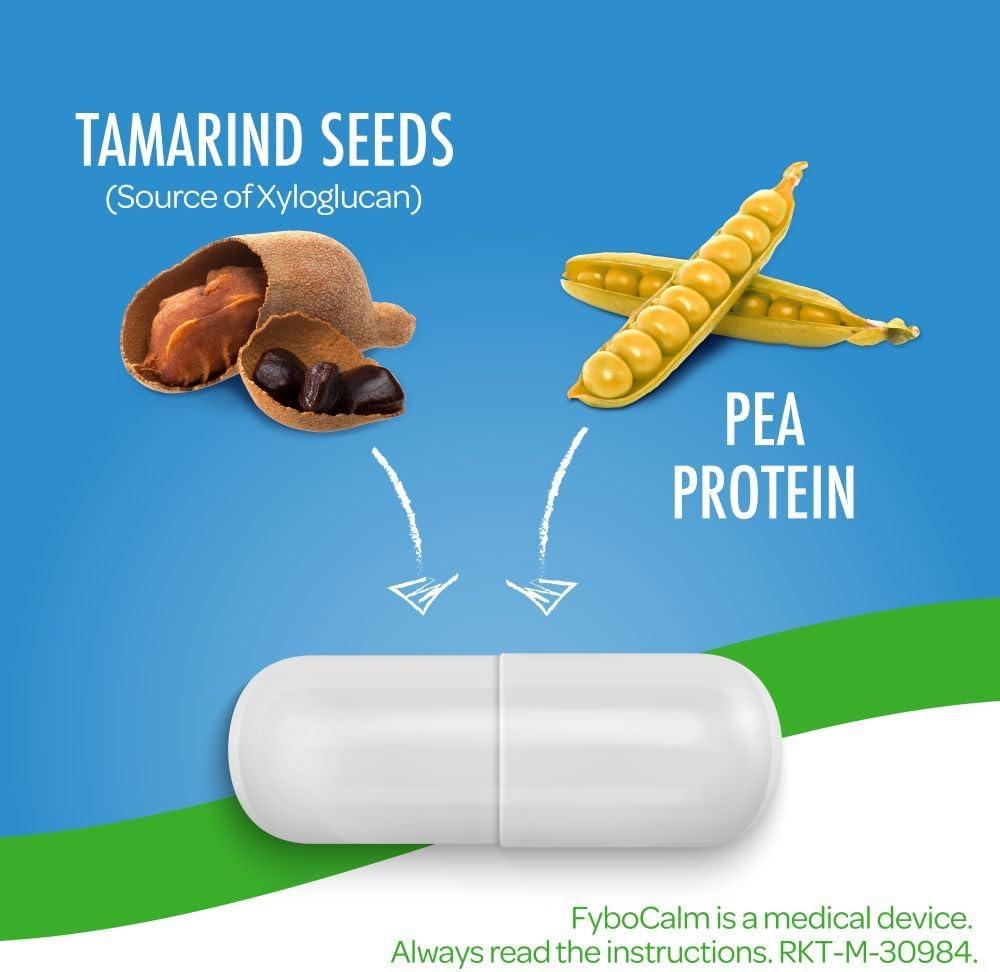 FyboCalm Wind & Bloating Relief Capsules - Long Lasting Abdominal Pain ...