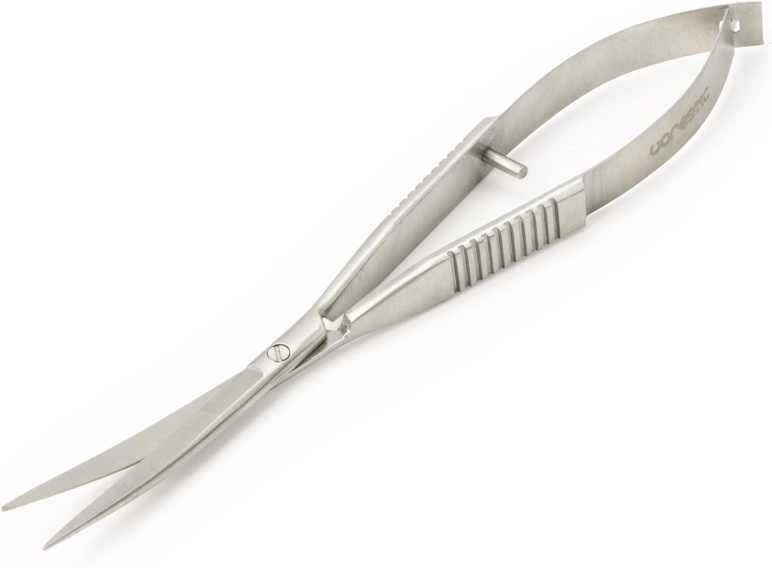 VORESTIC 16cm Curved Spring Scissors for Aquarium & Terrarium Plants ...