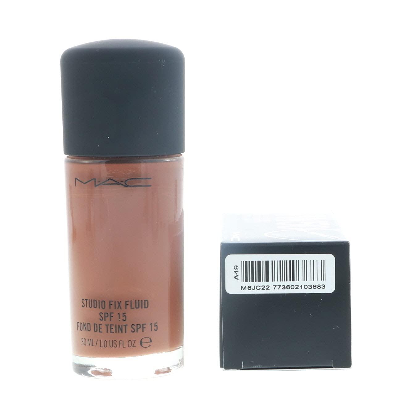 MAC Studio Fix Fluid Foundation SPF15 NW50 - Full Coverage Matte Finish ...