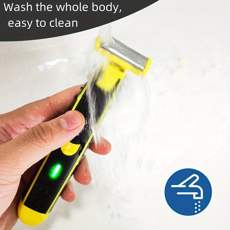 Buy Wet and Dry Electric Shaver for Men - Rechargeable Electric Razor ...