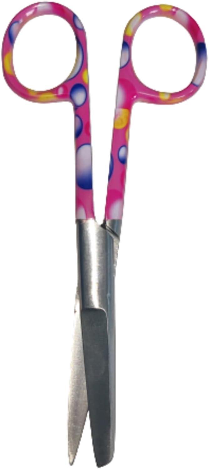 Buy Nurses Scissors 13 cm - Pink Bubbles Lacquered Handle ...