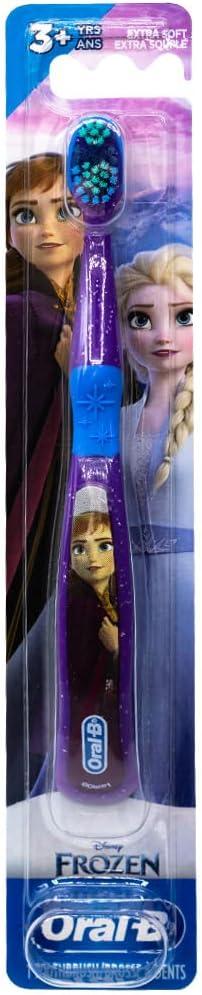 Oral-B Disney Frozen Kids Toothbrush 3+ YRS Extra Soft - Pack of 6 ...