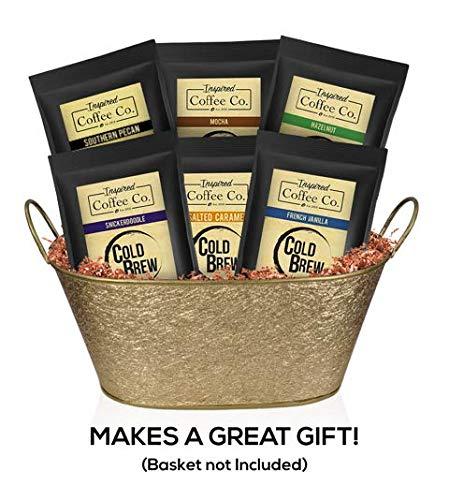 Flavored Cold Brew Coffee Sampler Pack - Coarse Ground - Inspired ...