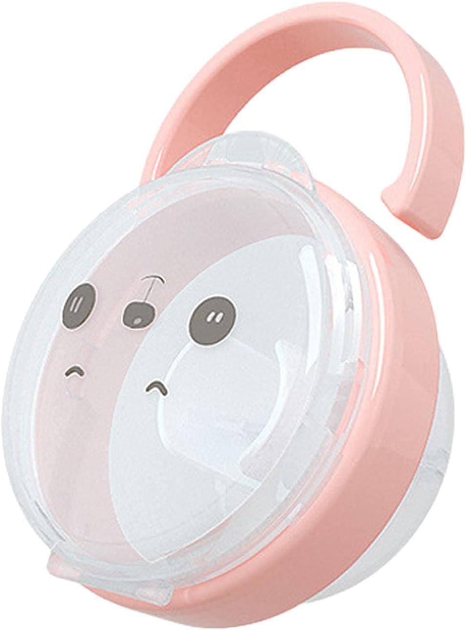 Geranium Baby Dummy Box | Cartoon Pattern Pacifier Storage Container ...