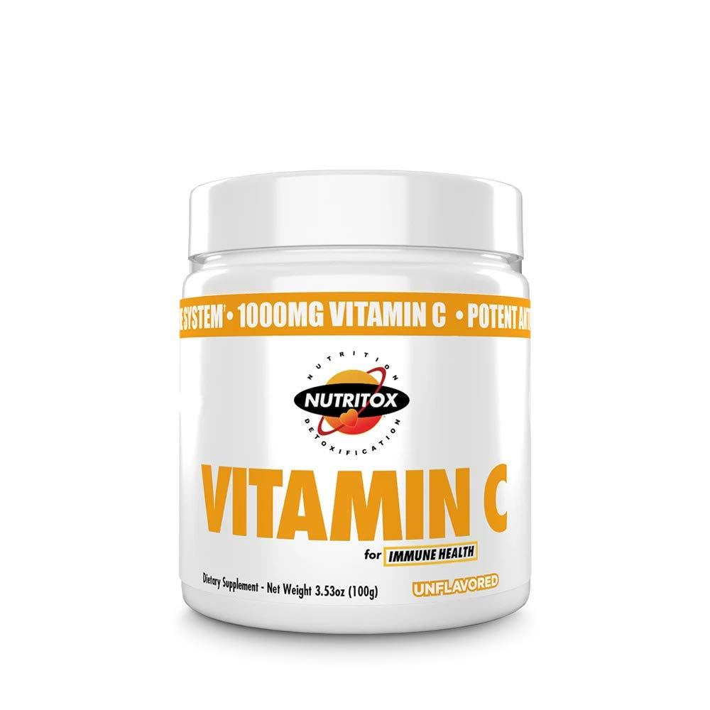 Nutritox Vitamin C Powder Supplement - Pure Ascorbic Acid - Non-GMO ...