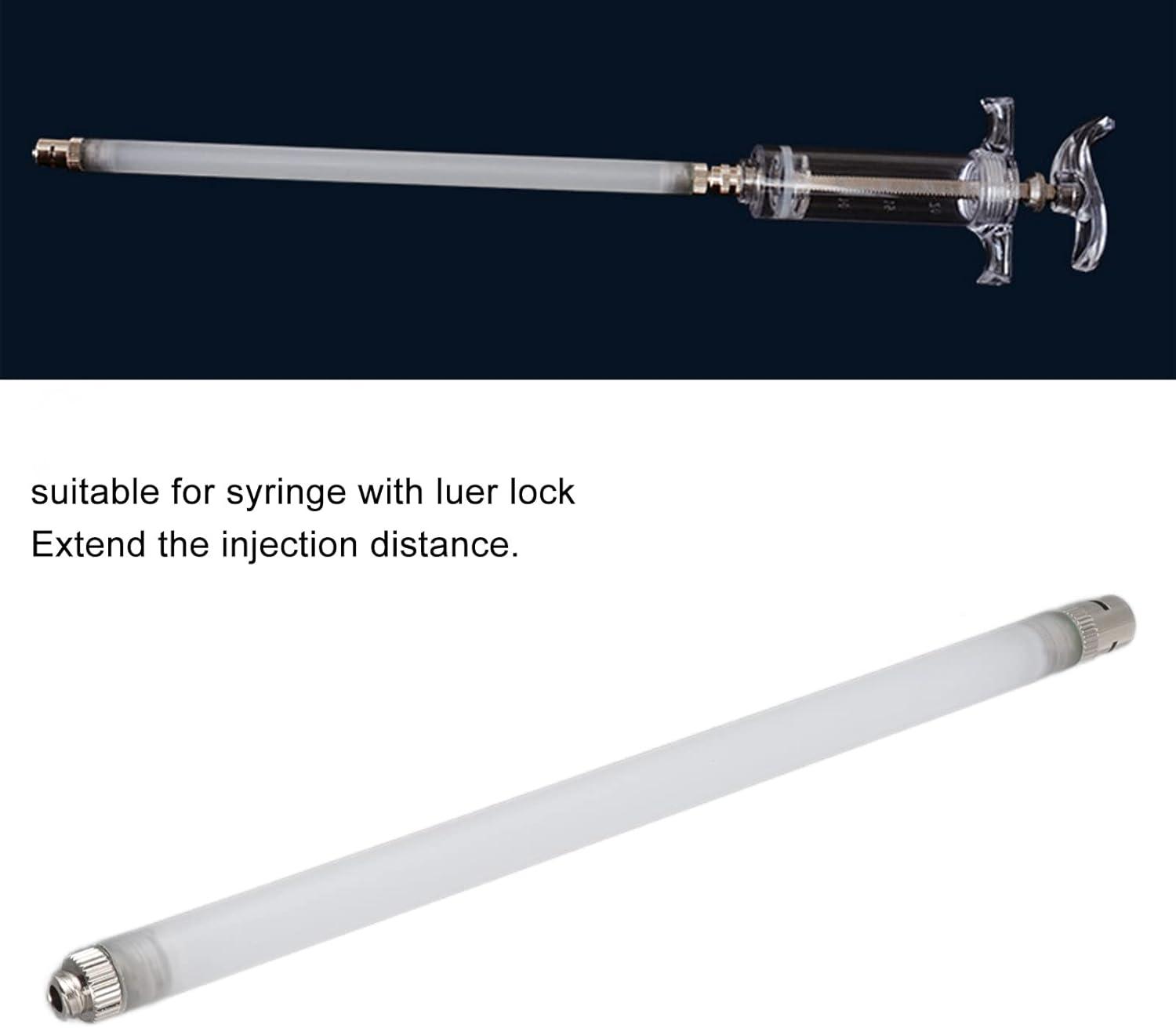 TOPINCN Syringe Extension Tube - Short Style for Extending Injection ...