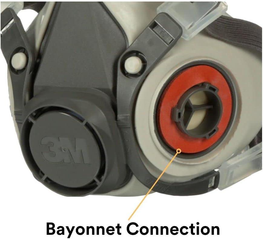 3M 6200/07025 Half Facepiece Respirator Medium - 1 Count | Buy Now with ...