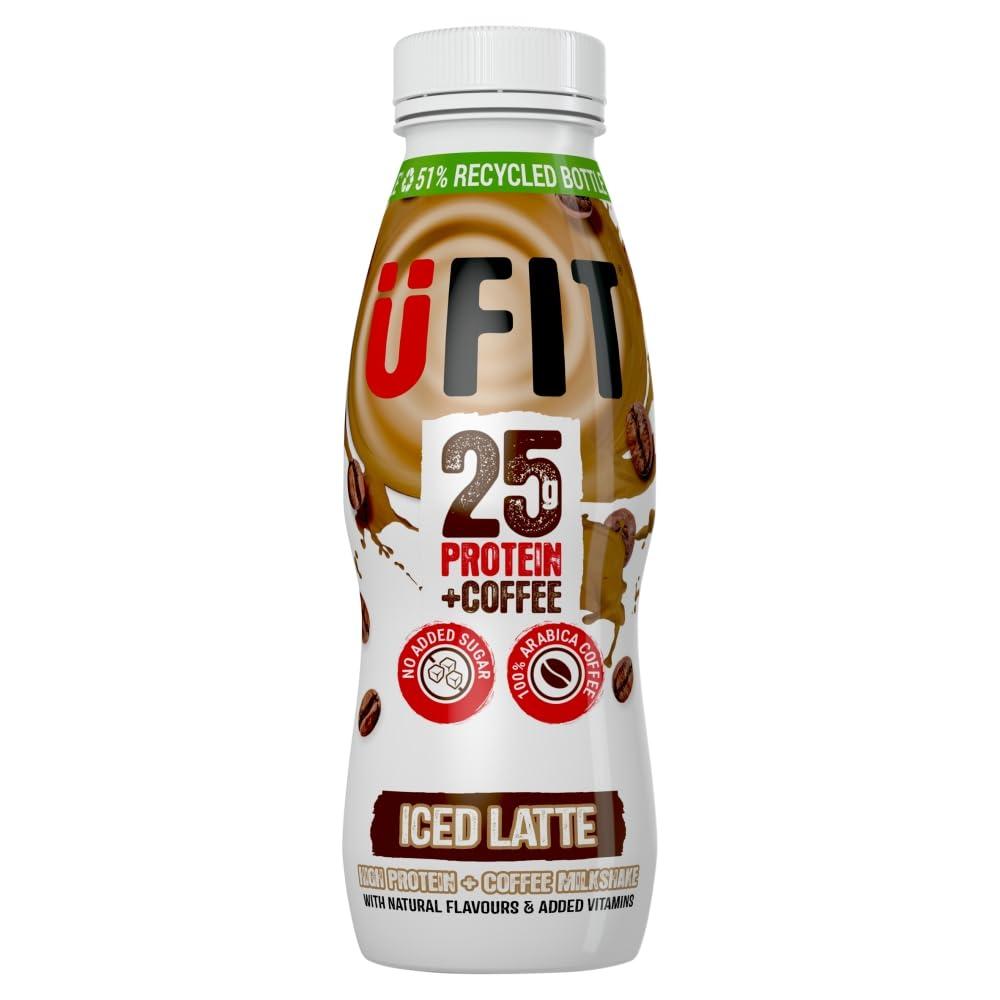 UFIT High Protein Shake Drink Iced Latte 330ml | Buy Now with Express International Delivery ...