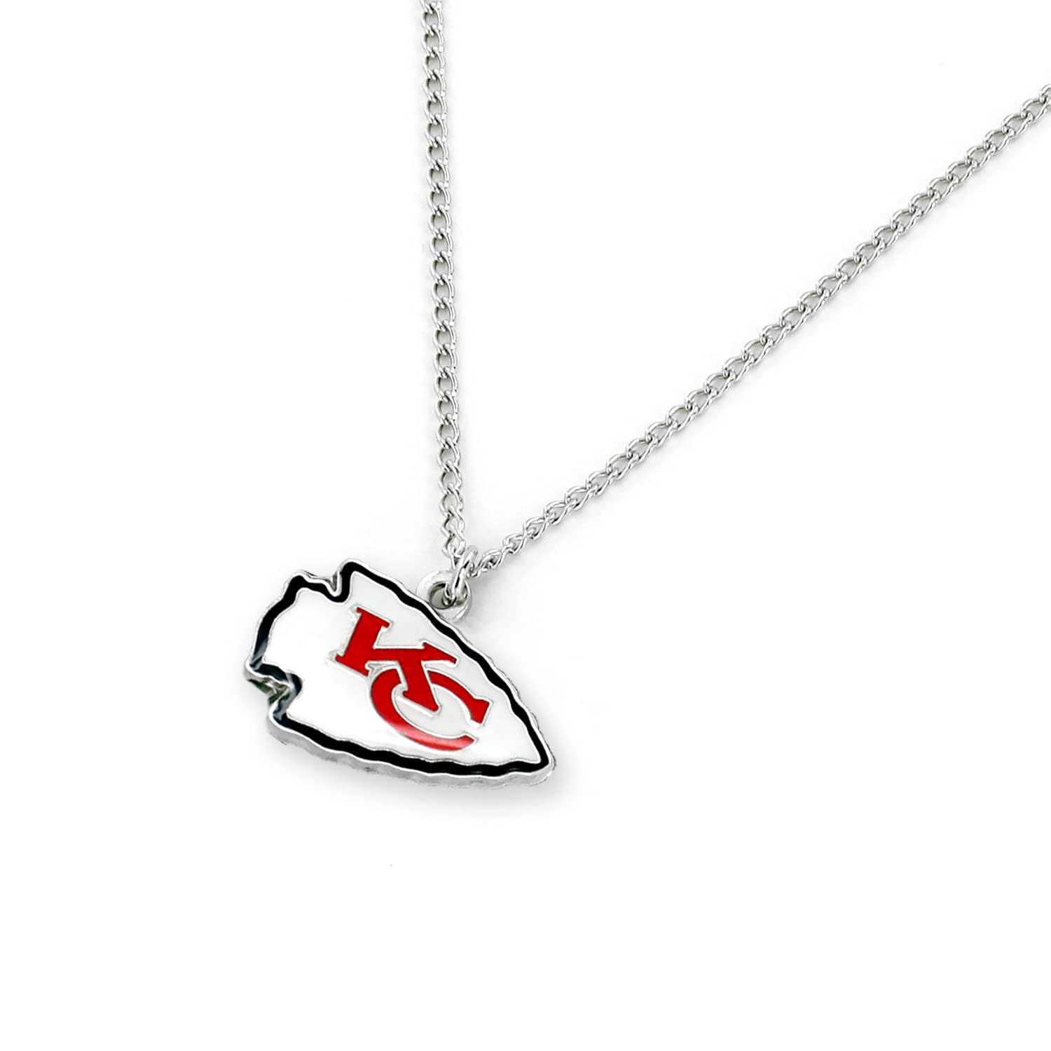 Aminco International NFL Kansas City Chiefs Logo Pendant - Officially ...
