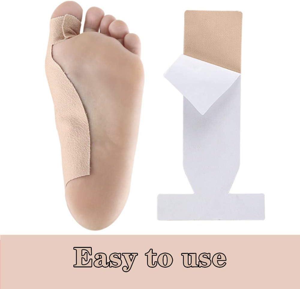 Turf Toe T-Straps - Moleskin Adhesive Toe Straighteners for Big Toe ...