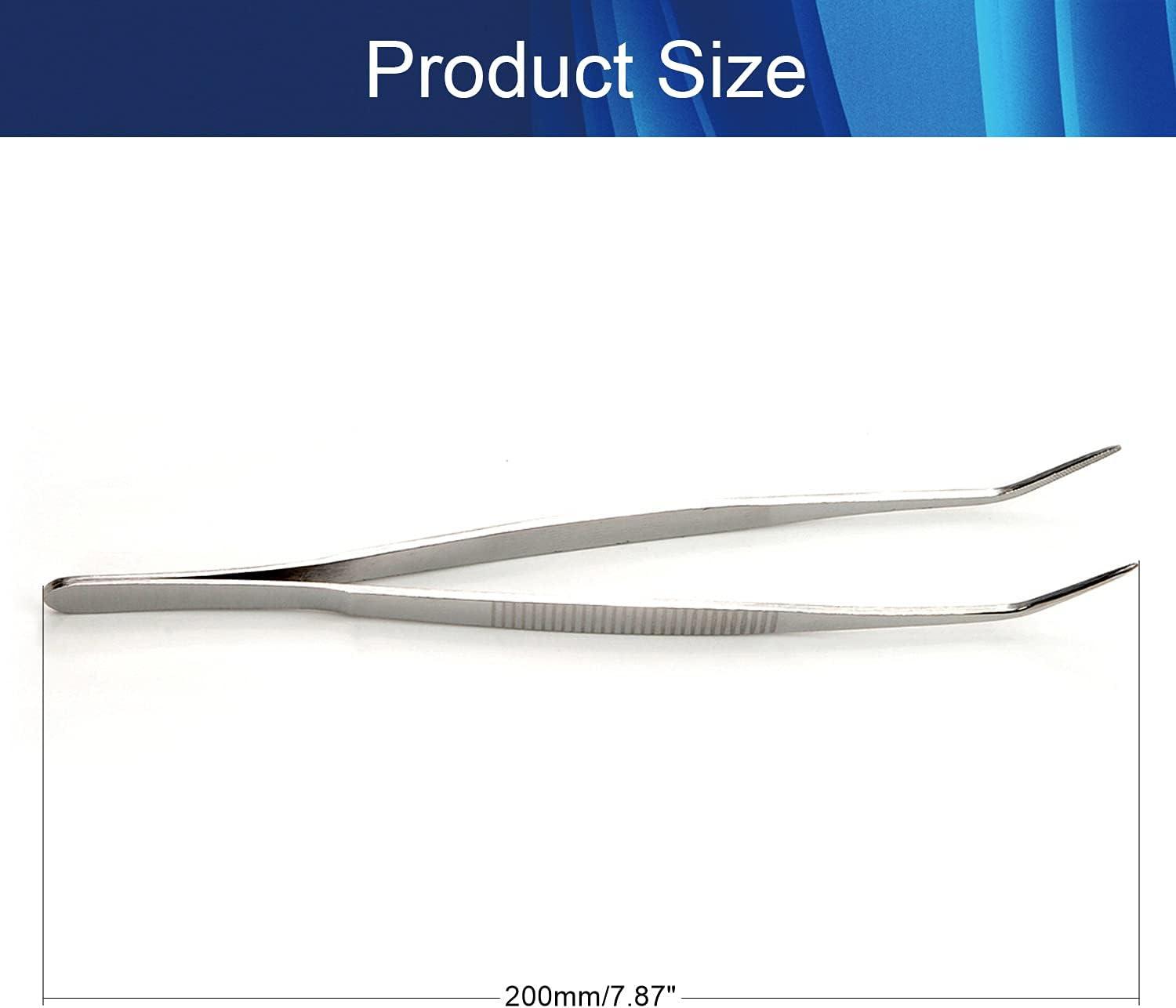 200mm Hegebeck Stainless Steel Curved Tweezers | Ingrown Hair ...